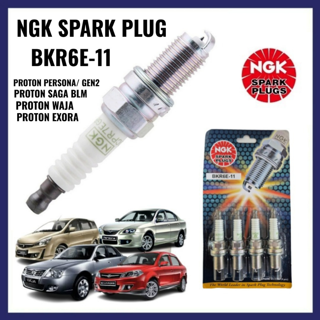 PROTON WAJA WIRA GEN2 PERSONA EXORA SAGA BLM NGK SPARK PLUG | Shopee ...
