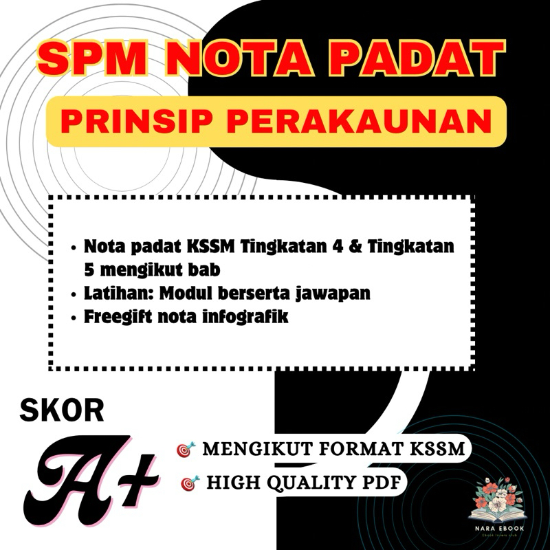 [PDF] SPM Nota Prinsip Perakaunan Tingkatan 4 & Tingkatan 5 | Padat ...