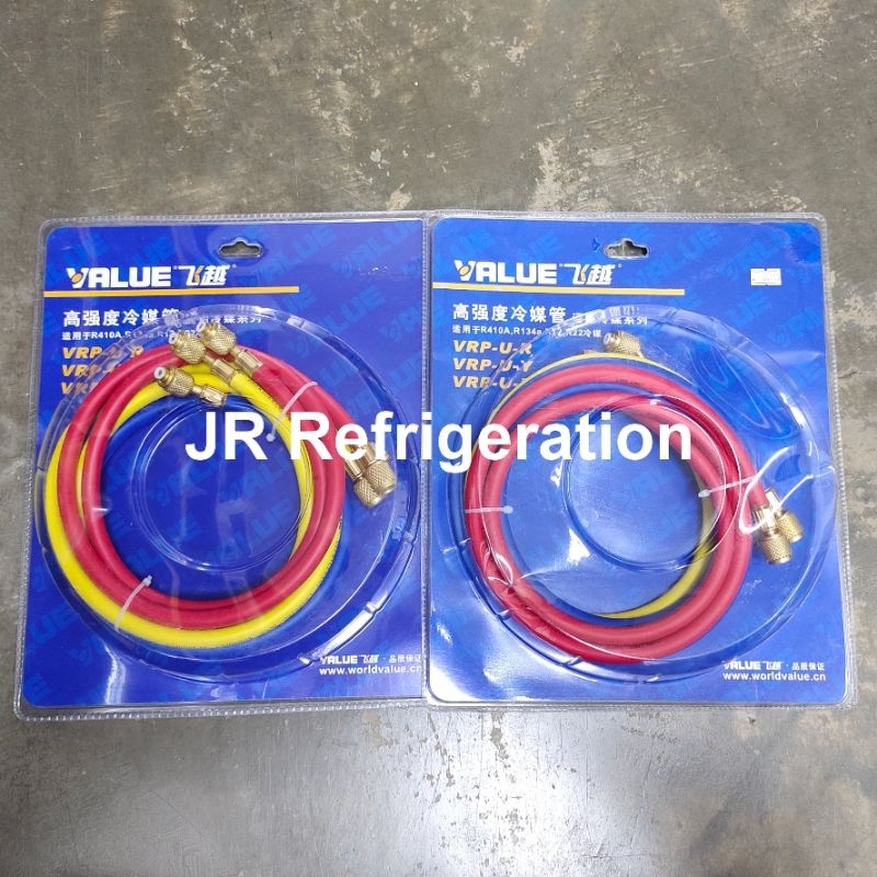 [JR] VALUE Charging Hose Gas Meter Pipe R22 R134 R410a R32 | Shopee ...