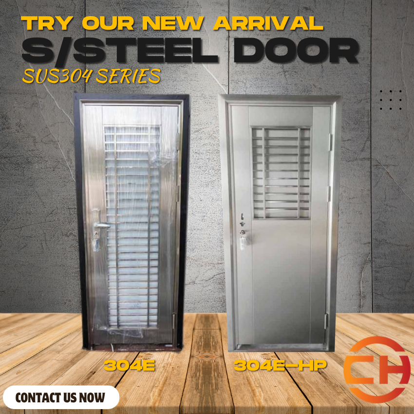 304 Stainless Steel Back Door (3' x 7' / 3.5' x 7') | Free Welding ...