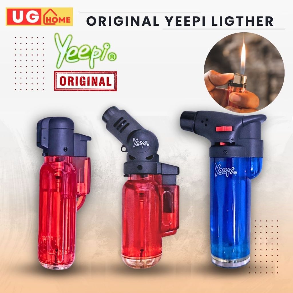 UG ORIGINAL MY Yeepi Jet Flame Lighter Torch Butane Gas Lighter Turbo ...
