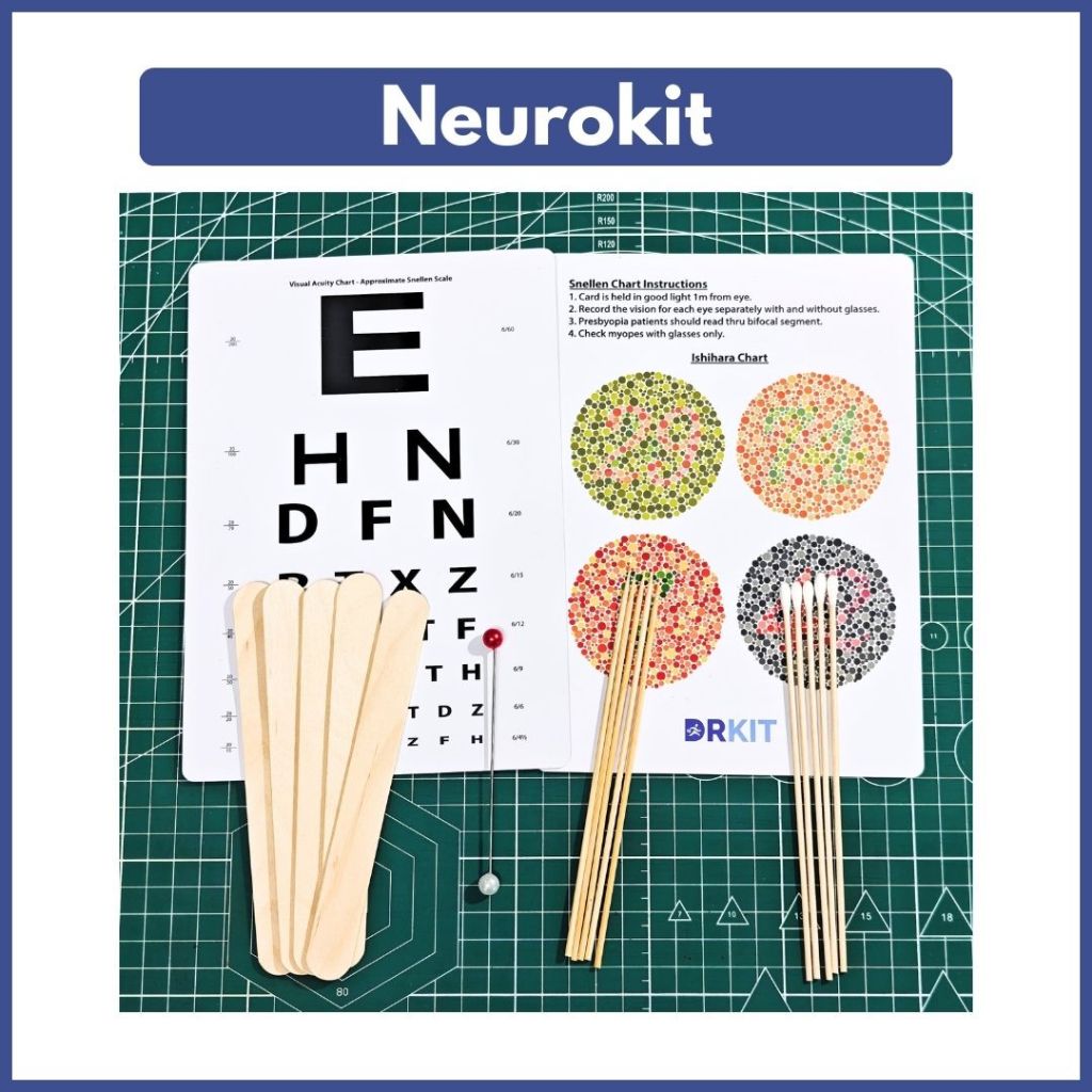 Neurokit Neuro Set Medical Cranial Nerve Examination Tools for Medical ...