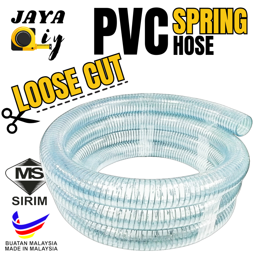 [LOOSE CUT] 1Meter Spring hose SPRING SUCTION HOSE water suction hose ...