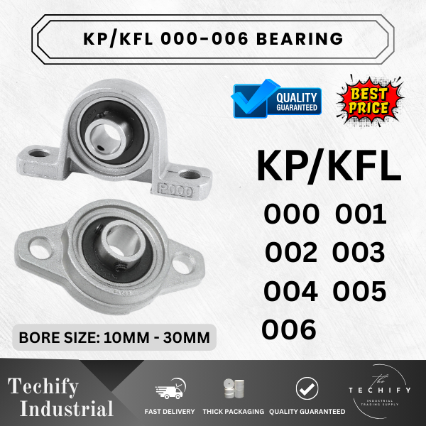 KFL KP Self Aligning Pillow Block Zinc Alloy Flange Bearing mount seat ...