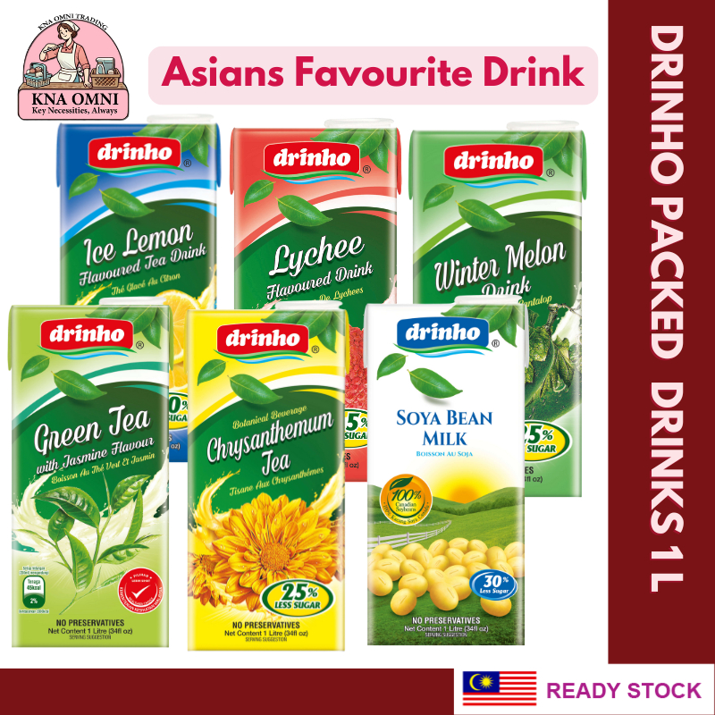 Drinho Asian Drinks 1L x 1 | Shopee Malaysia