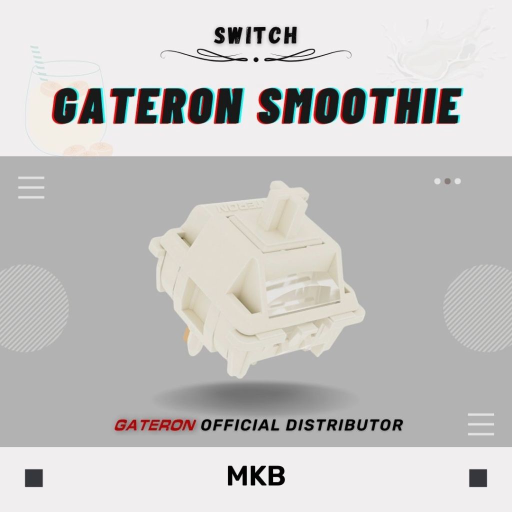 Gateron Smoothie Linear Switch For Mechanical Keyboards | Shopee Malaysia