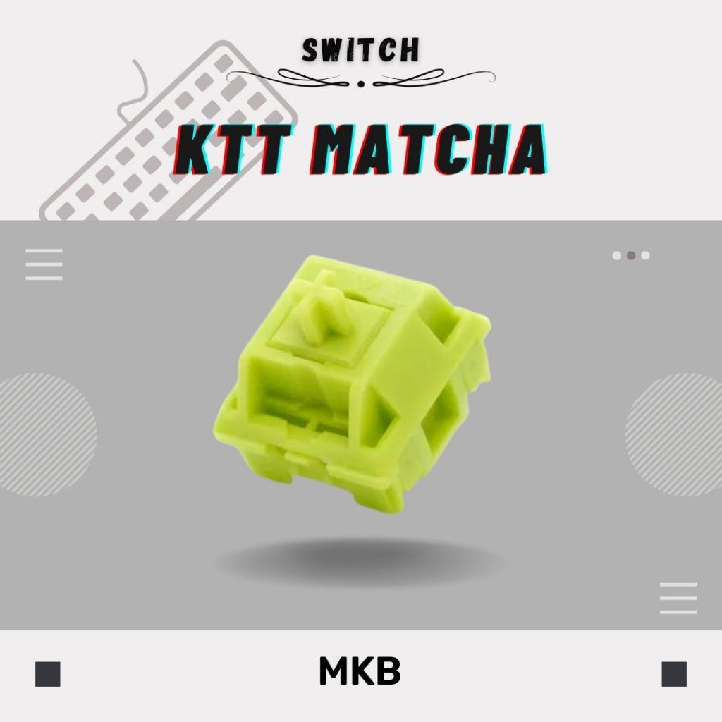 MKB KTT Matcha Tactile Switch For Mechanical Keyboards | Shopee Malaysia