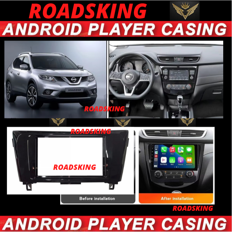 NISSAN X-TRAIL J11 2013-2018 FULL SET SOCKET CABLE CASING ANDROID ...