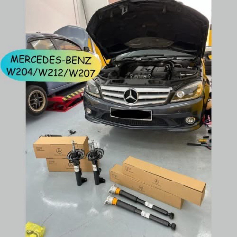 SUPPORT INSTALLATION SACSH ORIGINAL MERCEDES-BENZ ABSORBER FRONT & REAR ...