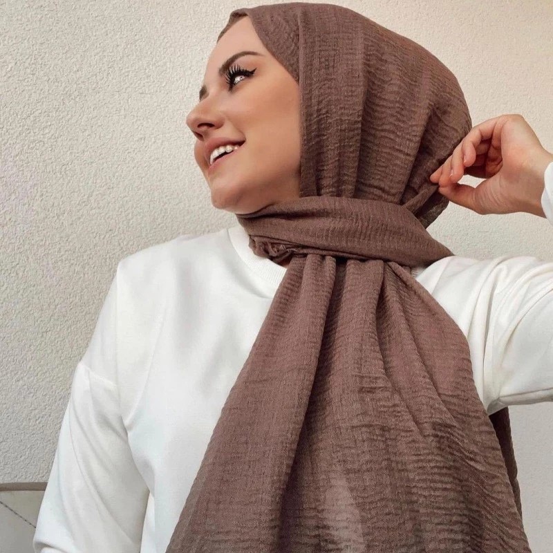 ARAB FRINGE SHAWL, SOFT & IRON-Less COTTON, Best Quality 2025 | Shopee ...