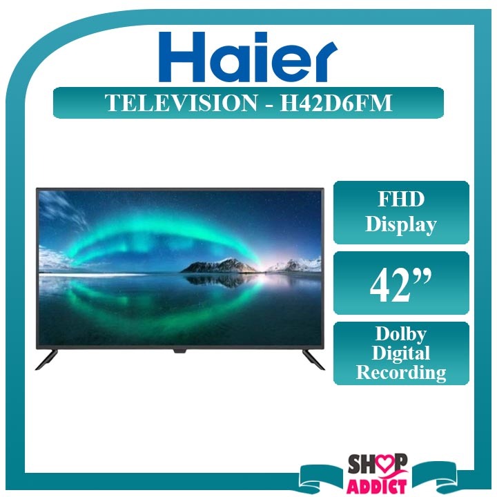 Haier 42" Televison LED Full HD Resolution Series TV H42D6FM with Easy ...