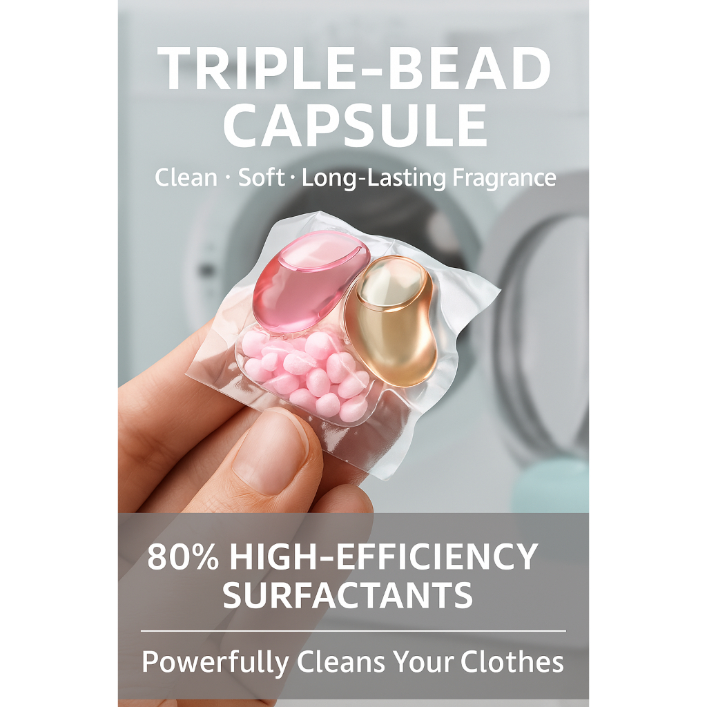 3in1/5in1 Laundry Bead/Pod Detergent,Softener & Antibacterial – Sakura ...