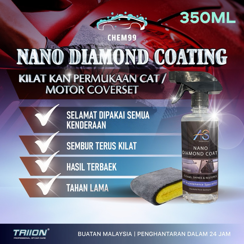 Diamond Coating Spray Nano Coating Water Coating Spray Wax Spray Coat ...