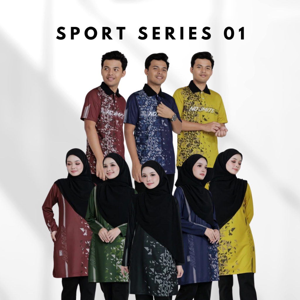 Tshirt Jersey Sport 01 | Humaira Design | Jersey Sukan Microfiber | Baju Sukan Lelaki ...