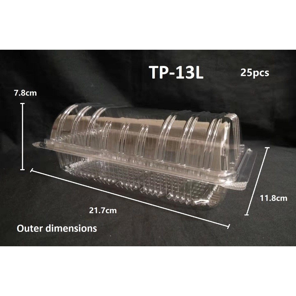 TP-13L - ±25's Plastic Tray / Plastic Open Tray / Disposable Packaging ...