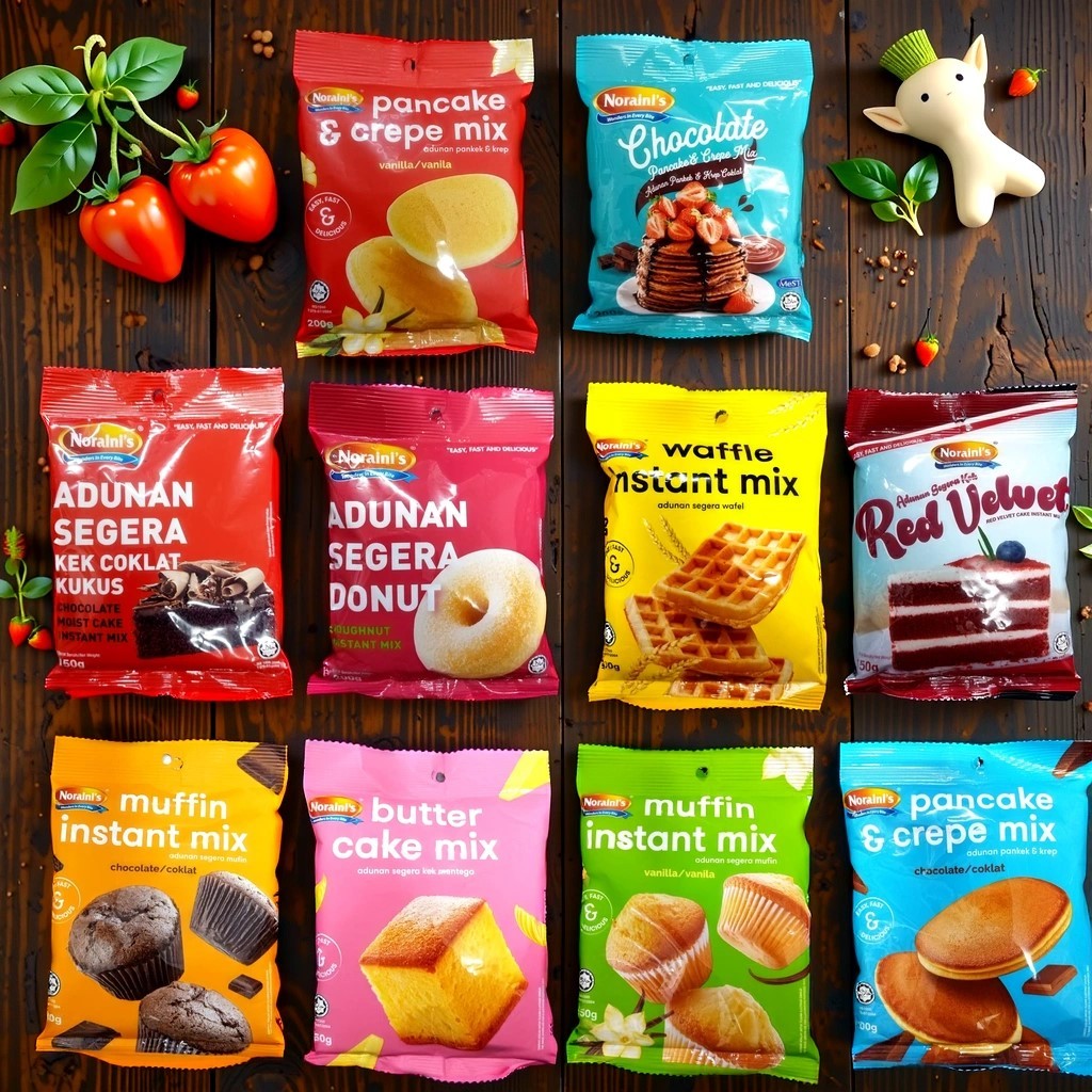 Noraini's Instant Baking Mix – Muffin, Cake, Pancake, and Waffle Mixes ...