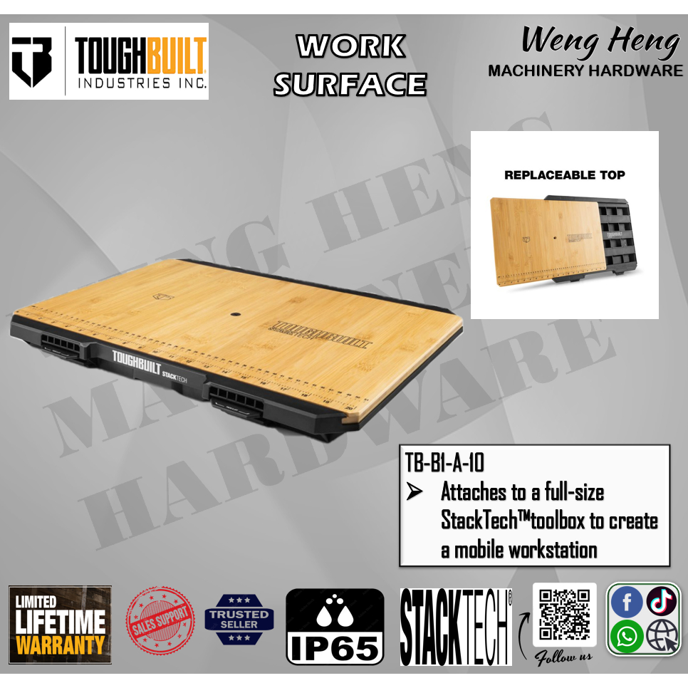 TOUGHBUILT StackTech Work Surface - TB-B1-A-10 | Shopee Malaysia