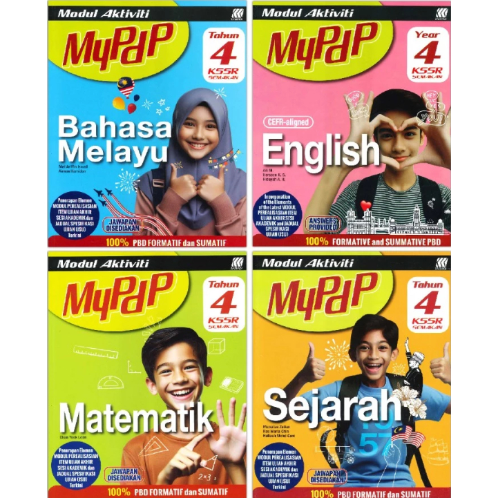 BUKU LATIHAN SASBADI MODUL AKTIVITI MYPDP KSSR TAHUN 4 | Shopee Malaysia