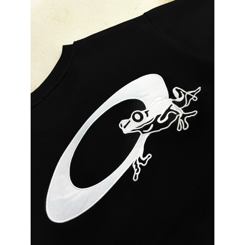 (32147)OAK Frog 🐸 Glow In The Dark🔥Unisex Oversized Space Cotton 320GSM ...