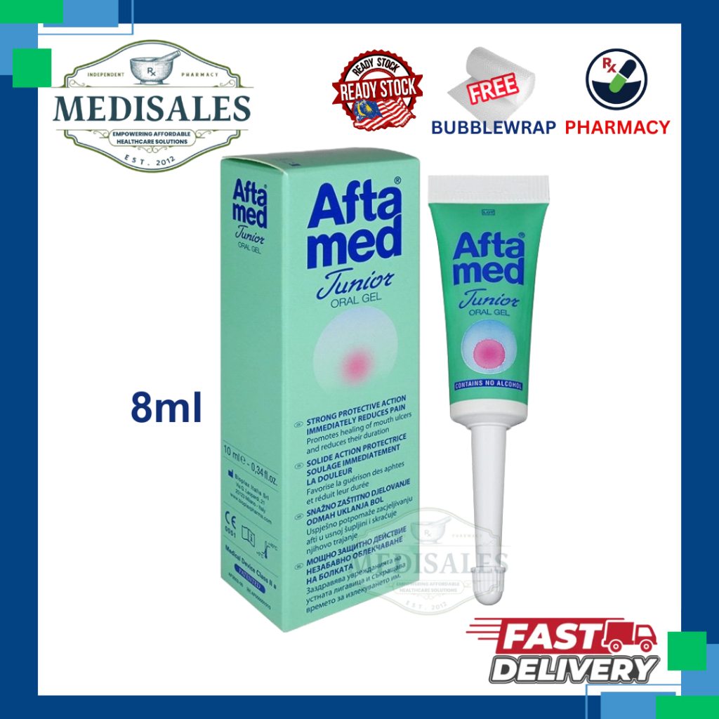 AFTAMED JUNIOR ORAL GEL 8ML (EXP 09/2025) | Shopee Malaysia