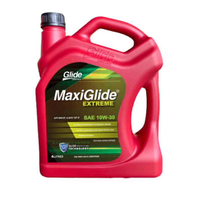 MaxiGlide Extreme Semi Synthetic SAE 10W-30 ENGINE OIL 3 LITRES 100% ...