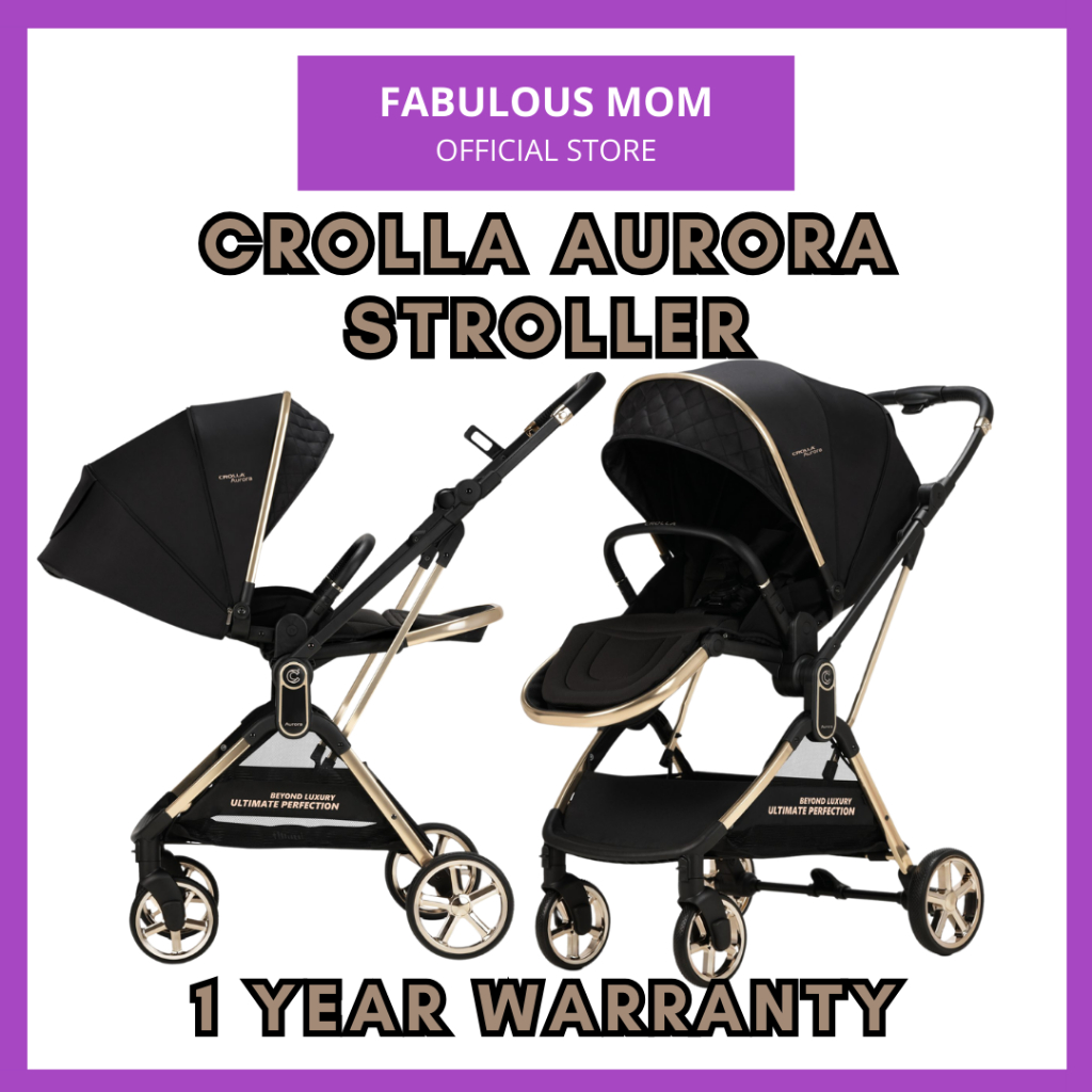 [CROLLA] AURORA TWO WAYS FACING AUTOFOLD STROLLER FROM NEWBORN TO 22KG ...