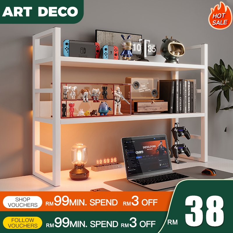 Desk Organizer Desktop Rack Book Rack Storage Rack Table organizer Book ...