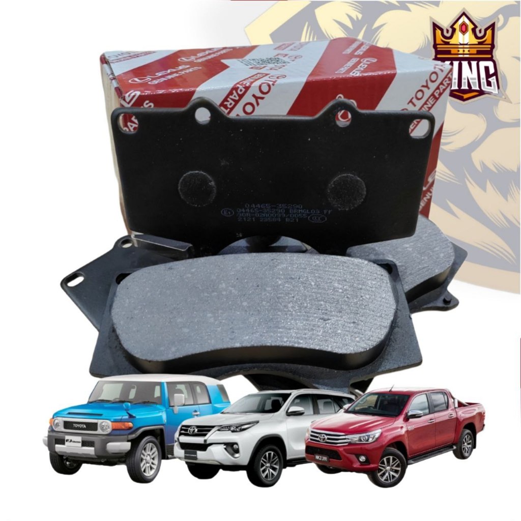 🚨 TOYOTA 🚨 BRAKE PAD FRONT FOR TOYOTA FJ CRUISER GSJ15 / FORTUNER ...