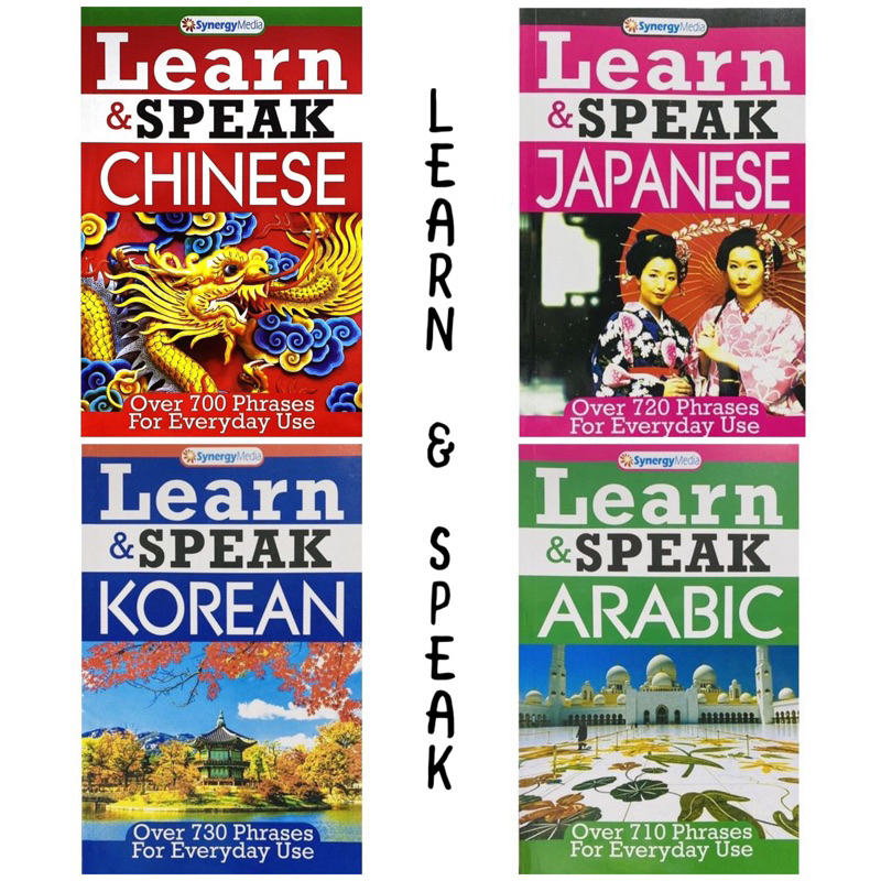 SM: Learn & Speak Series Japanese I Korean I Arabic I Chinese | Shopee Malaysia