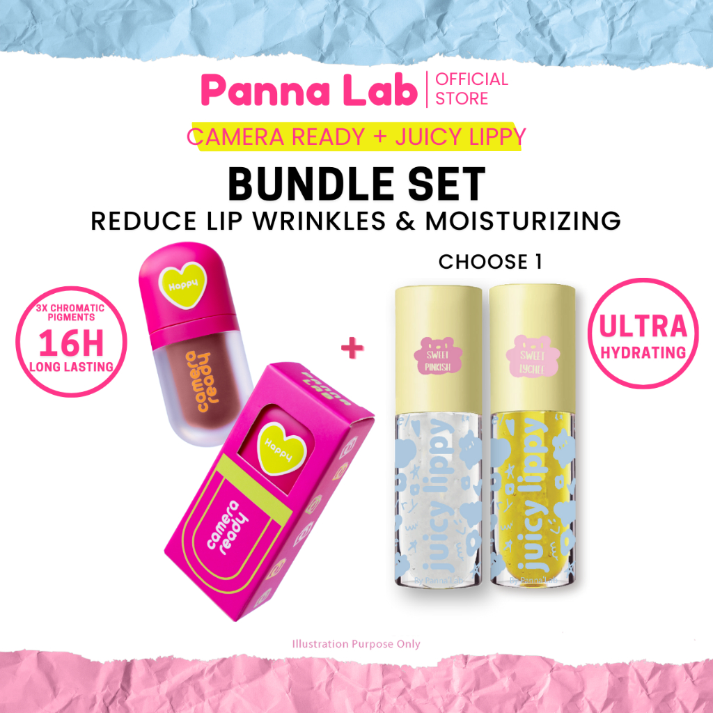 [MESTI BELI] PANNA LAB SET KOMBO CAMERA READY LIPMATTE dengan JUICY ...
