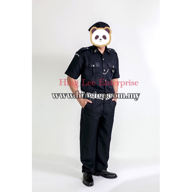 Kadet Polis Baju Uniform Lelaki Lengan Pendek / Kadet Polis Shirt Short ...