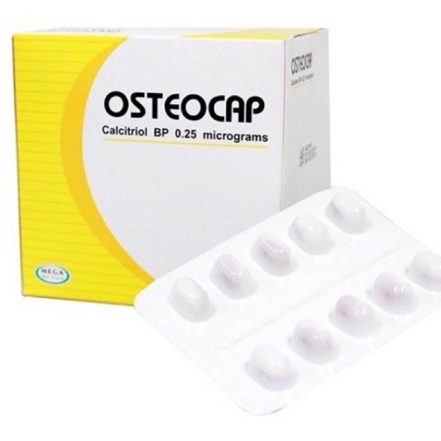Mega Osteocap Calcitriol 0.25mcg 10’s (1 Strip) | Shopee Malaysia