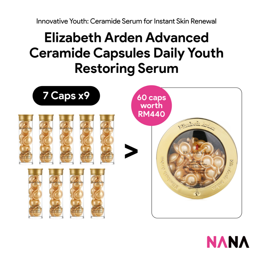 Elizabeth Arden Advanced Ceramide Capsules Daily Youth Restoring Serum ...