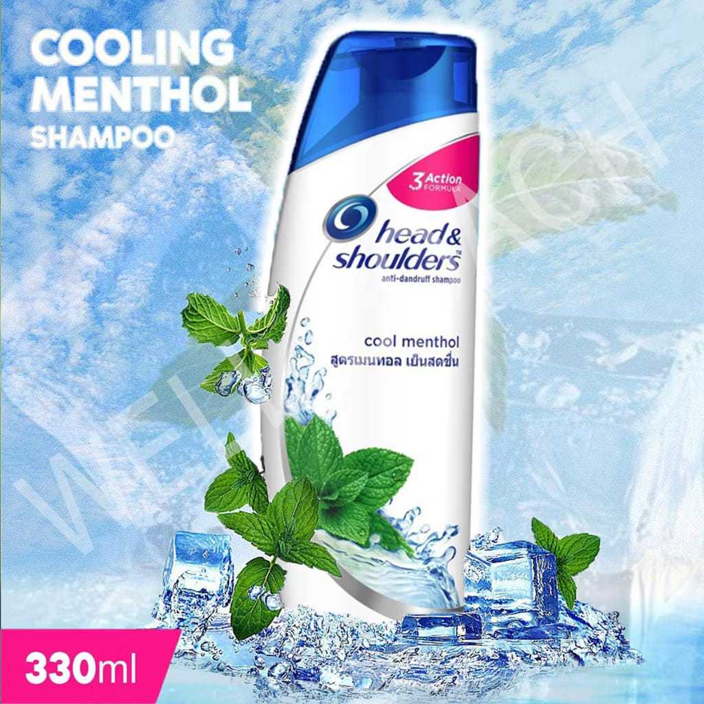 HEAD&SHOULDERS Cool Menthol Shampoo 330ml HEAD&SHOULDERS Cool Menthol ...