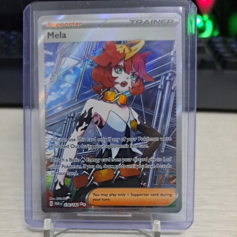Pokemon TCG Mela (PAR)(Full Art) | Shopee Malaysia
