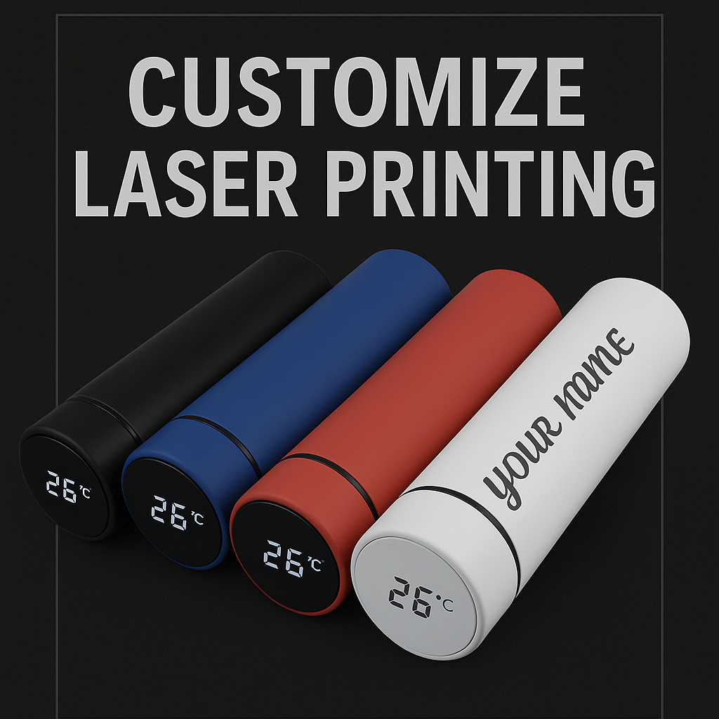 Thermos flask tumbler custom name laser engrave name Botol air nama ...