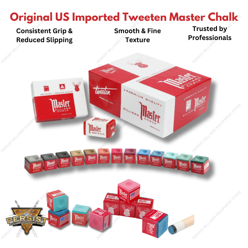 US Imported Original Tweeten Master Snooker Cue Chalk - Snooker Tip ...