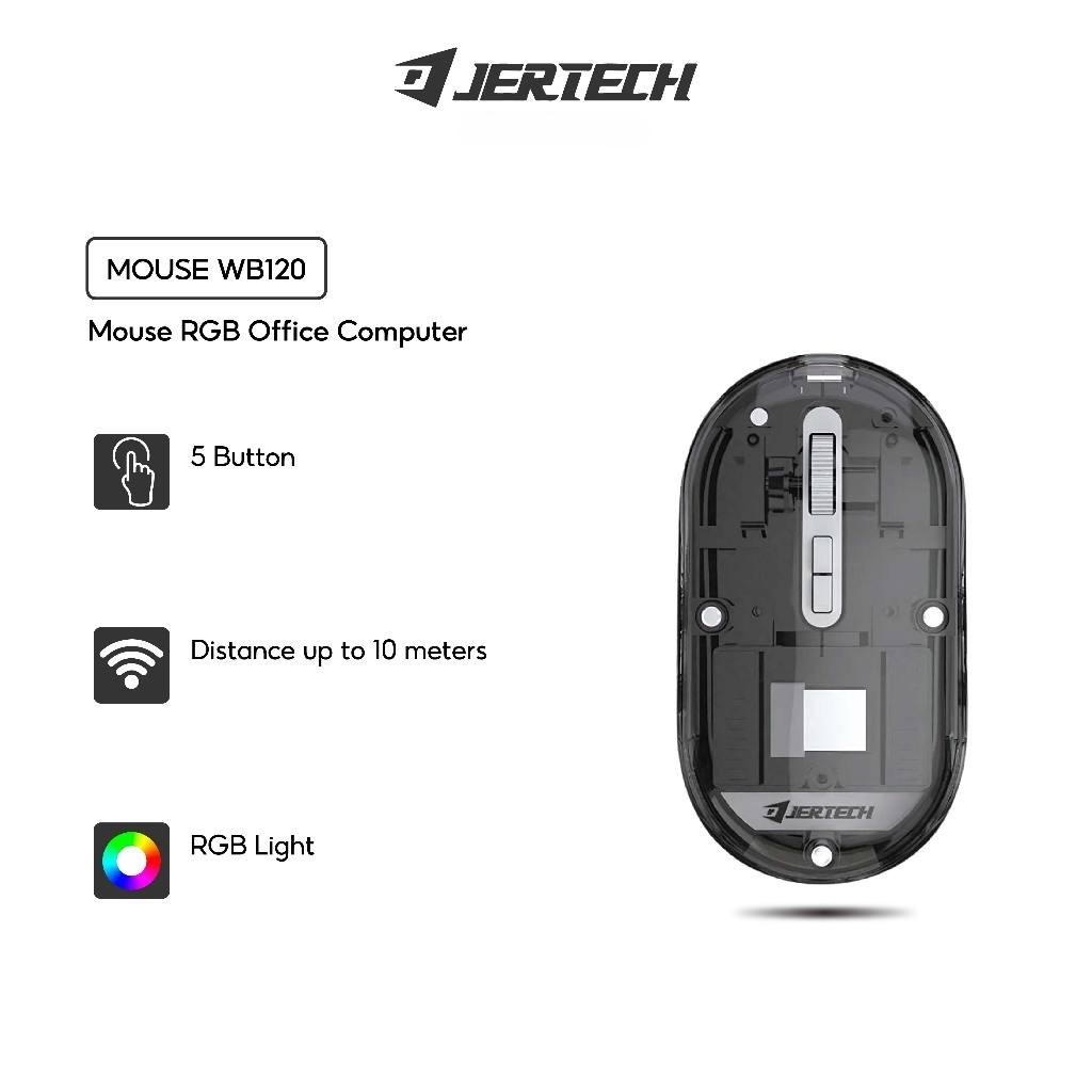 Jertech WB120 Wireless Bluetooth Tri-Mode Custom Logo Silent ...