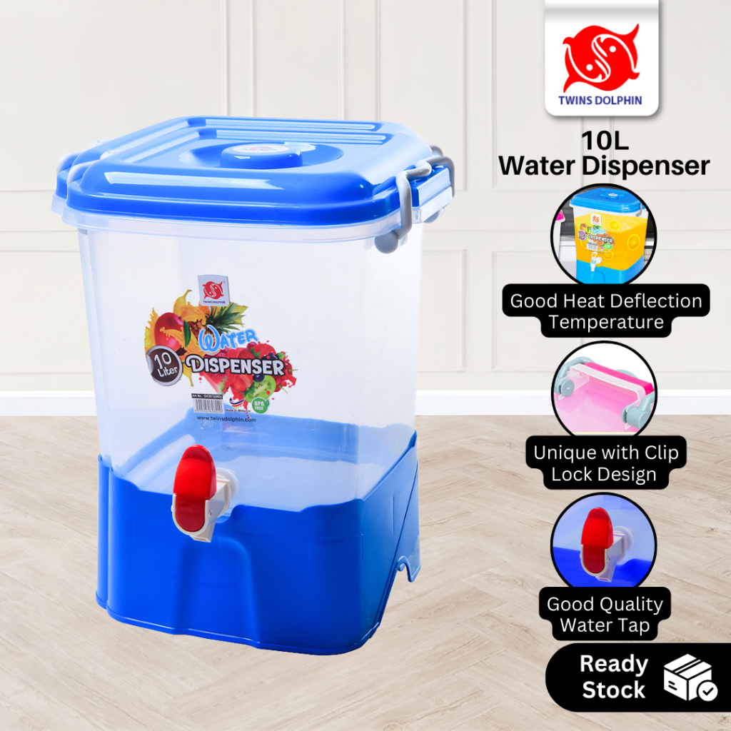 Twins Dolphin 10L/20L Water Dispenser with Clip Lock | Dispenser Air ...