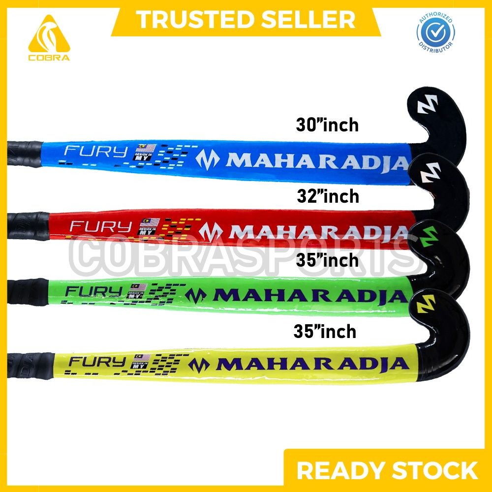 {FREE BALL} Maharadja Fury Wooden Hockey Stick (30"/32"/35″) Design ...