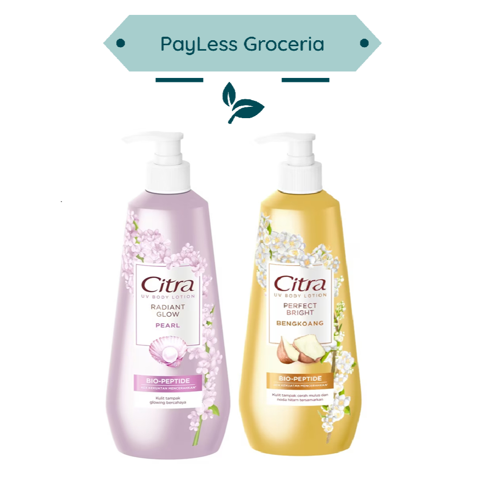 Citra Perfect Bright / Radiant Glow UV Hand Body Lotion 380ml | Shopee ...