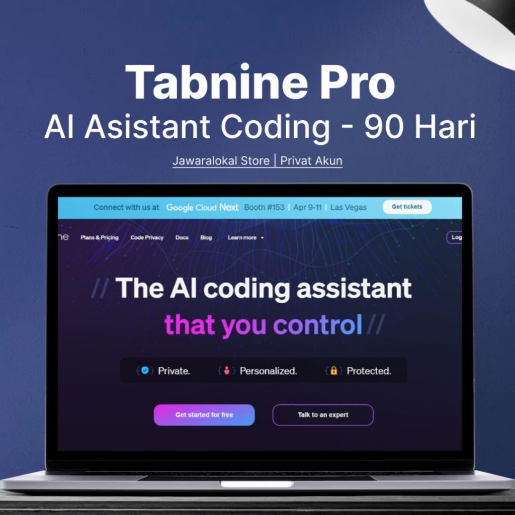 TABNINE PRO PLAN 3 Months | PRIVATE | RESMI | Shopee Malaysia