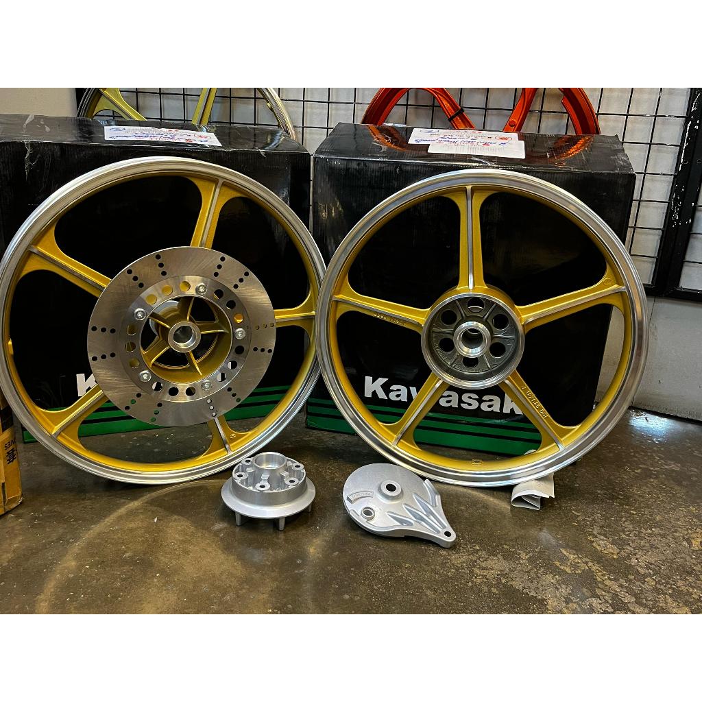 RIM AR125 SPORT RIM 18 INCH KAWASAKI EX5 Y125ZR RXZ GOLD 1.4-18/1.85-18 ...