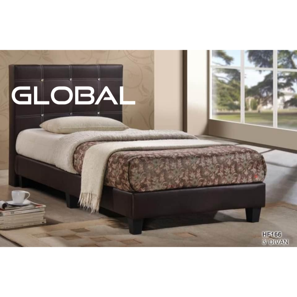 Harge Kilang 6d Katil Bujang Single Divan Katil Bed Tambah Foam Tilam ...