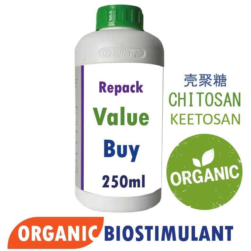 250ml 💥Pure Chitosan💥 Oligo Chitosan Keetosan Biostimulant fertilizer ...