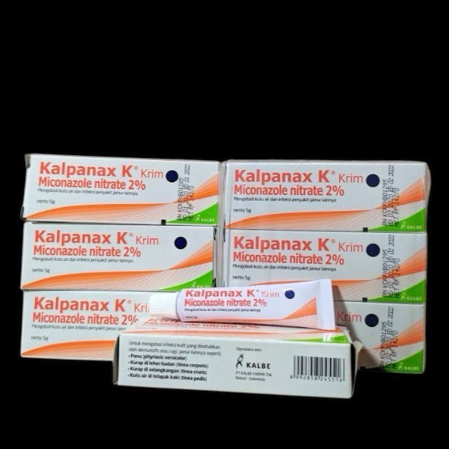 KALPANAK CREAM 5GM KUTU AIR DAN INFEKSI PENYAKIT JAMUR LAINNYA | Shopee ...