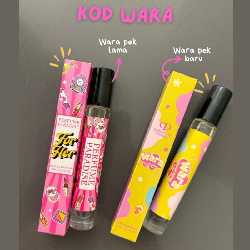 PERFUME PARADISE MUA BELLAZ WARA PRIMADONA NELY SALY | Shopee Malaysia
