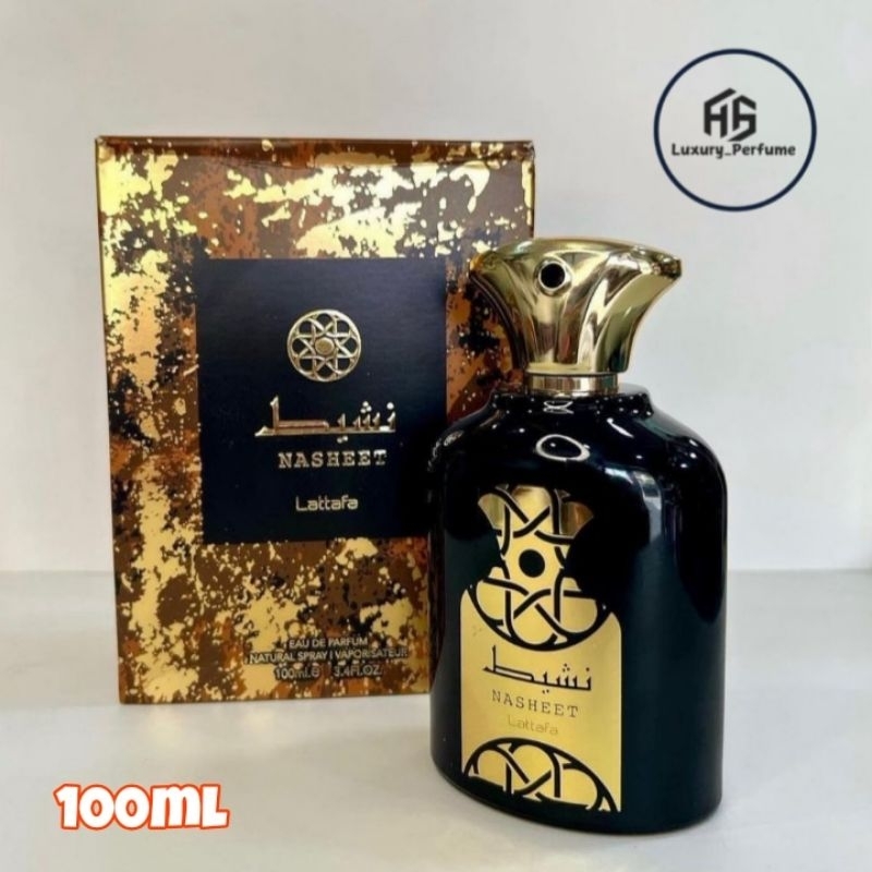 Nasheet Perfume By Lattafa edp 100ml This Items 100% Original | Shopee ...