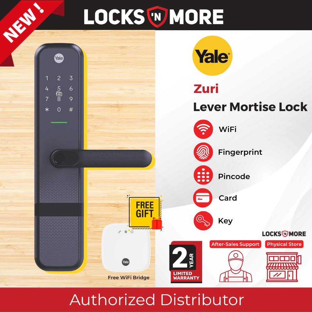 (LATEST 2025) Yale Zuri Smart Lock | Shopee Malaysia