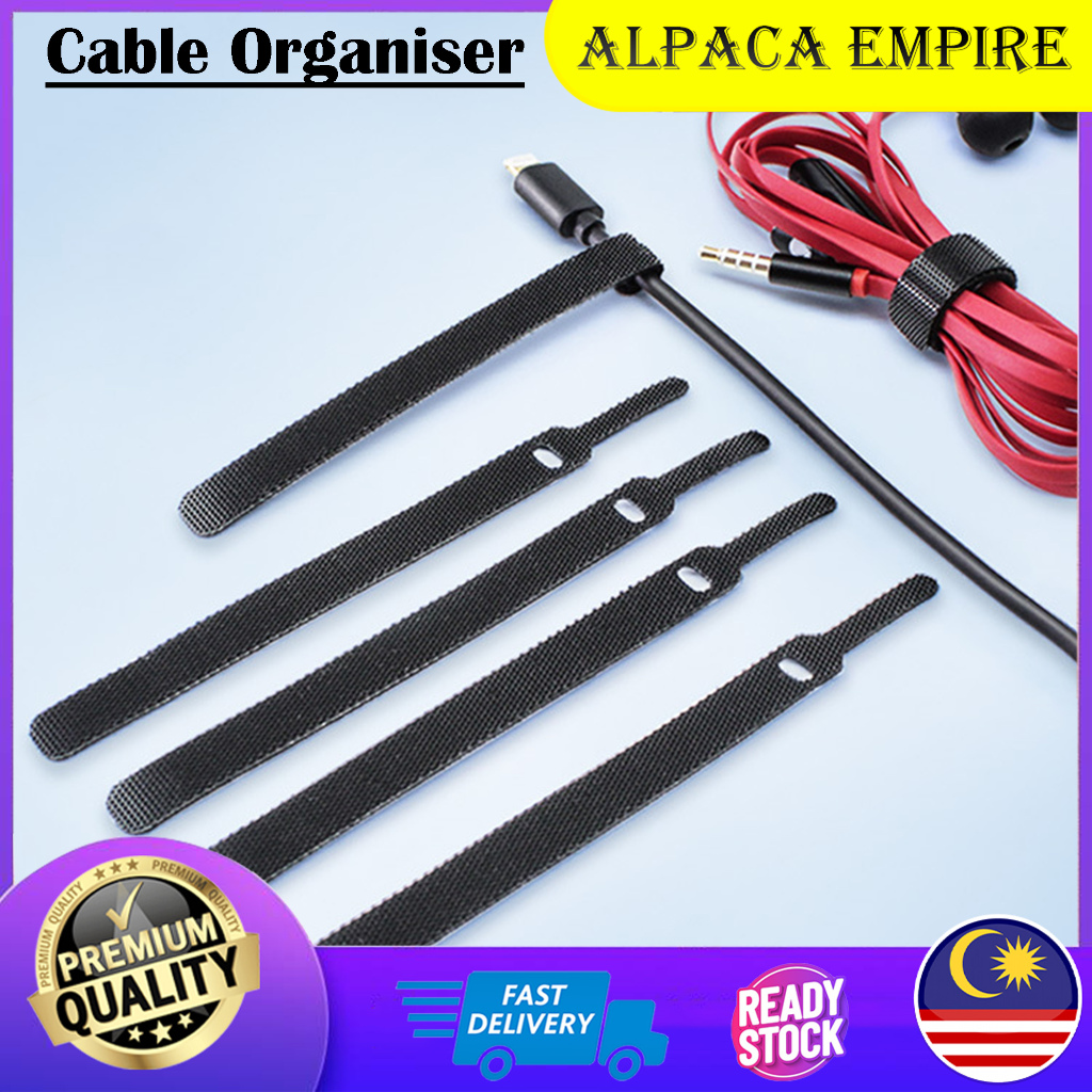 Universal Cable Management Band Velcro Cable Tie Data Cable Band ...